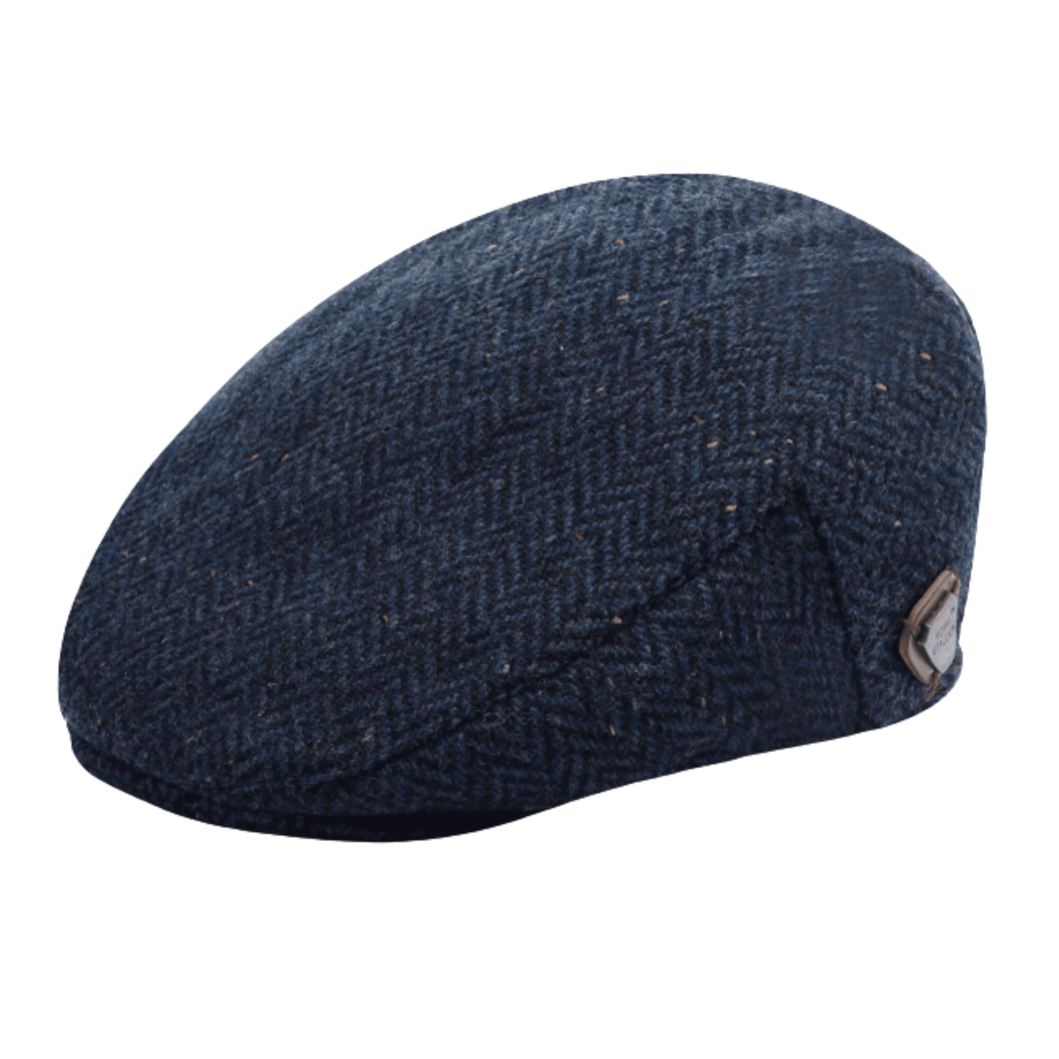 Herringbone Newsboy Flat Cap - Heavy Blue – South Holmestead Saddlery Ltd IE