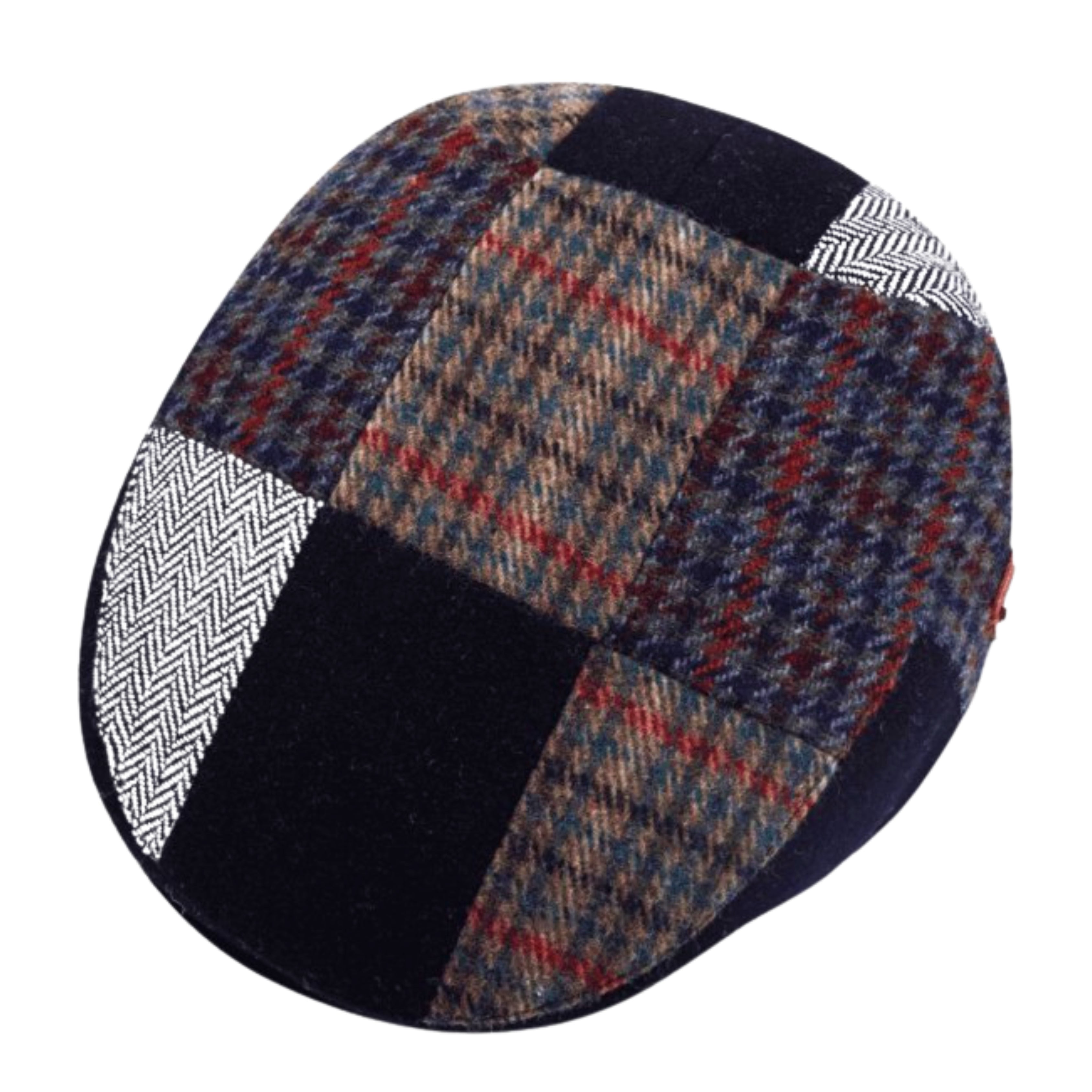 Mix Patched 2 Newsboy Flat Hat – South Holmestead Saddlery Ltd IE